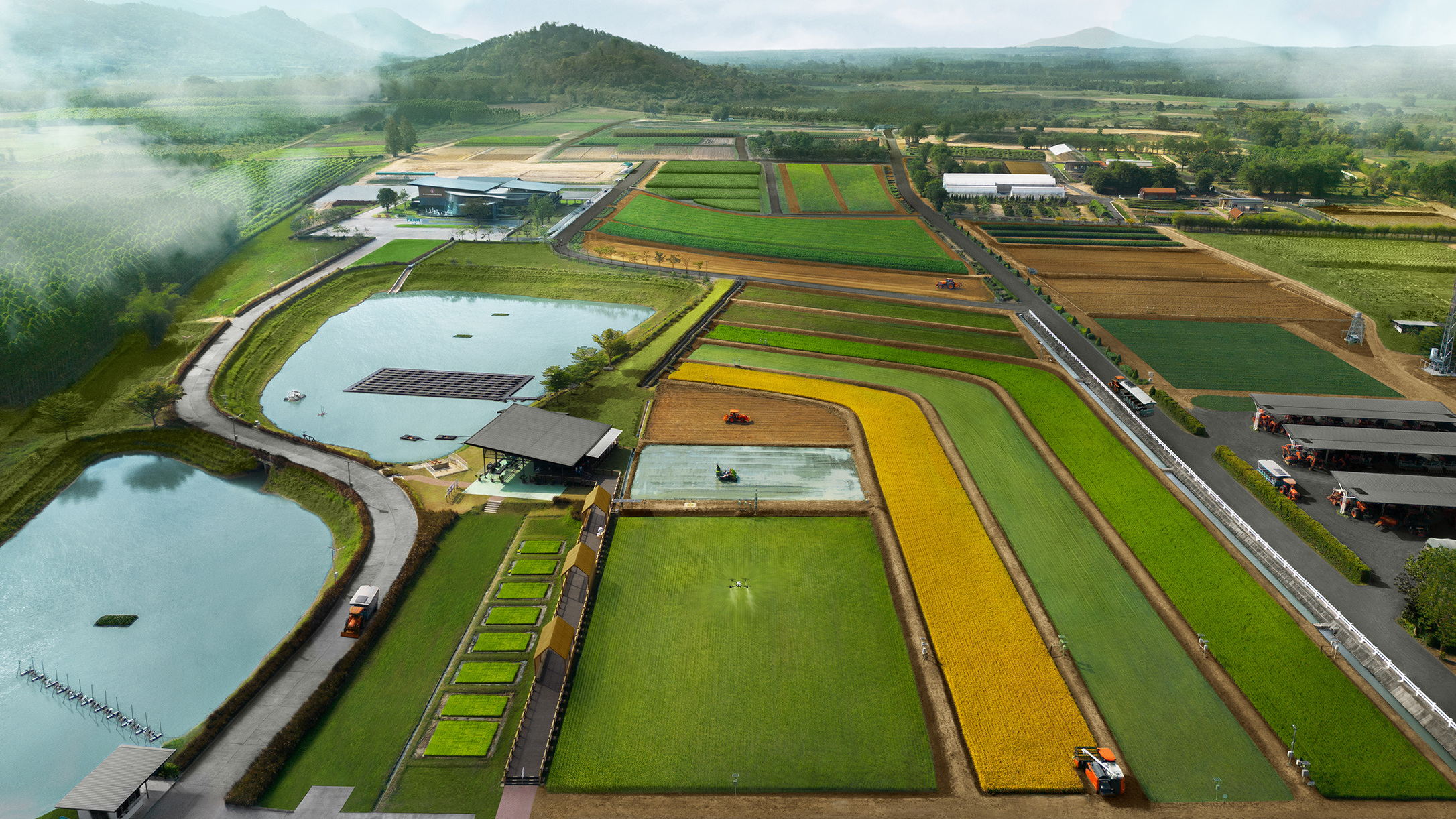 The Demonstration Farm KUBOTA FARM Proposes a New Future for ...