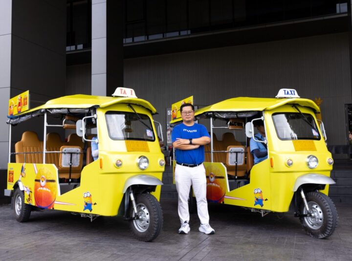 Riding MuvMi's Tuk Tuk x Despicable Me 4 to see Minions and join the ...