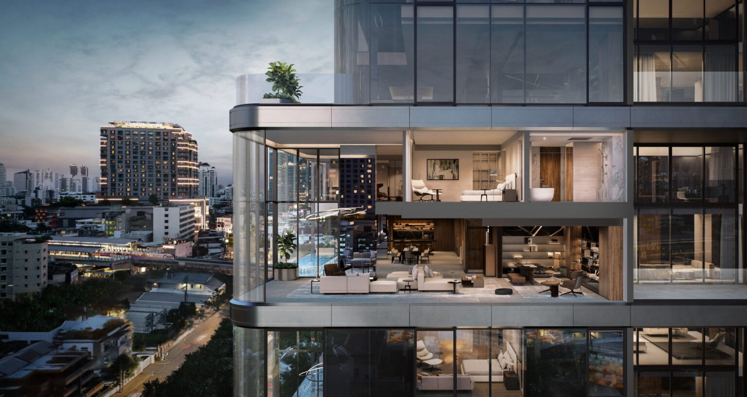 Construction Begins! Porsche Design Tower Bangkok on Sukhumvit 38 ...