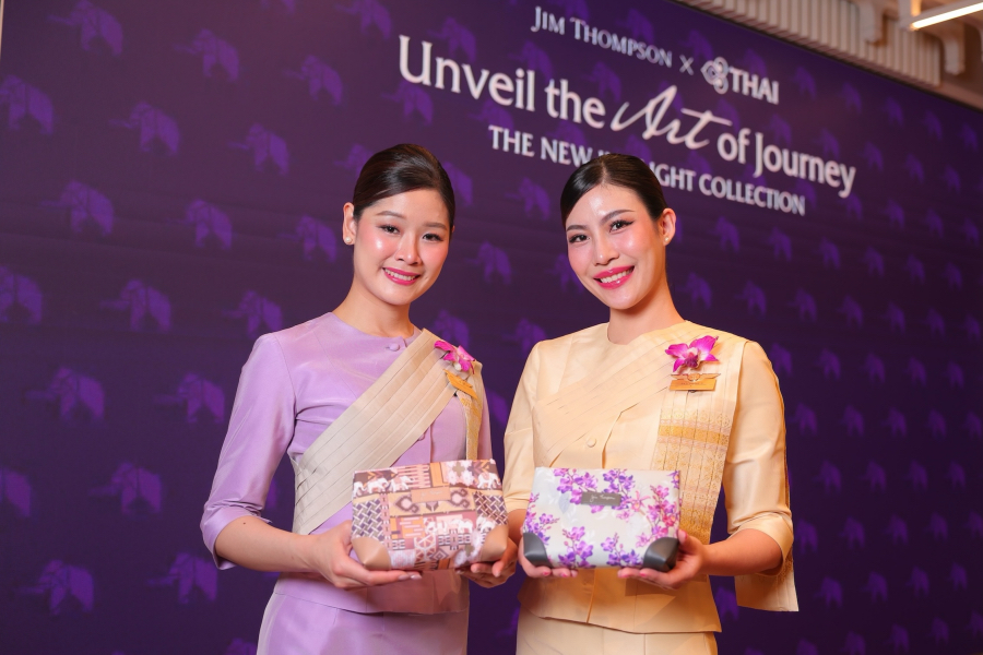 Thai Airways and Jim Thompson Mark 3rd Year Partnership with New Royal ...
